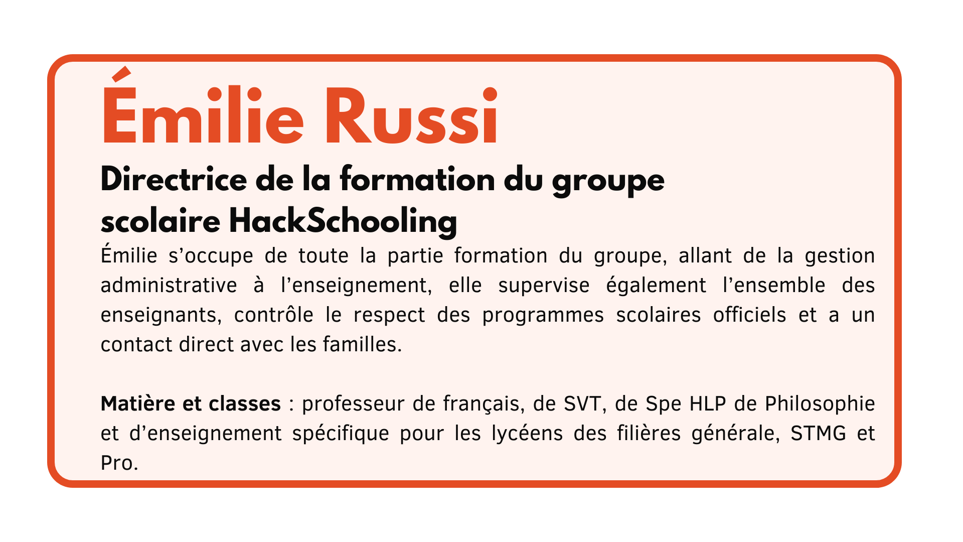 Qui sont les professeurs de hackschooling