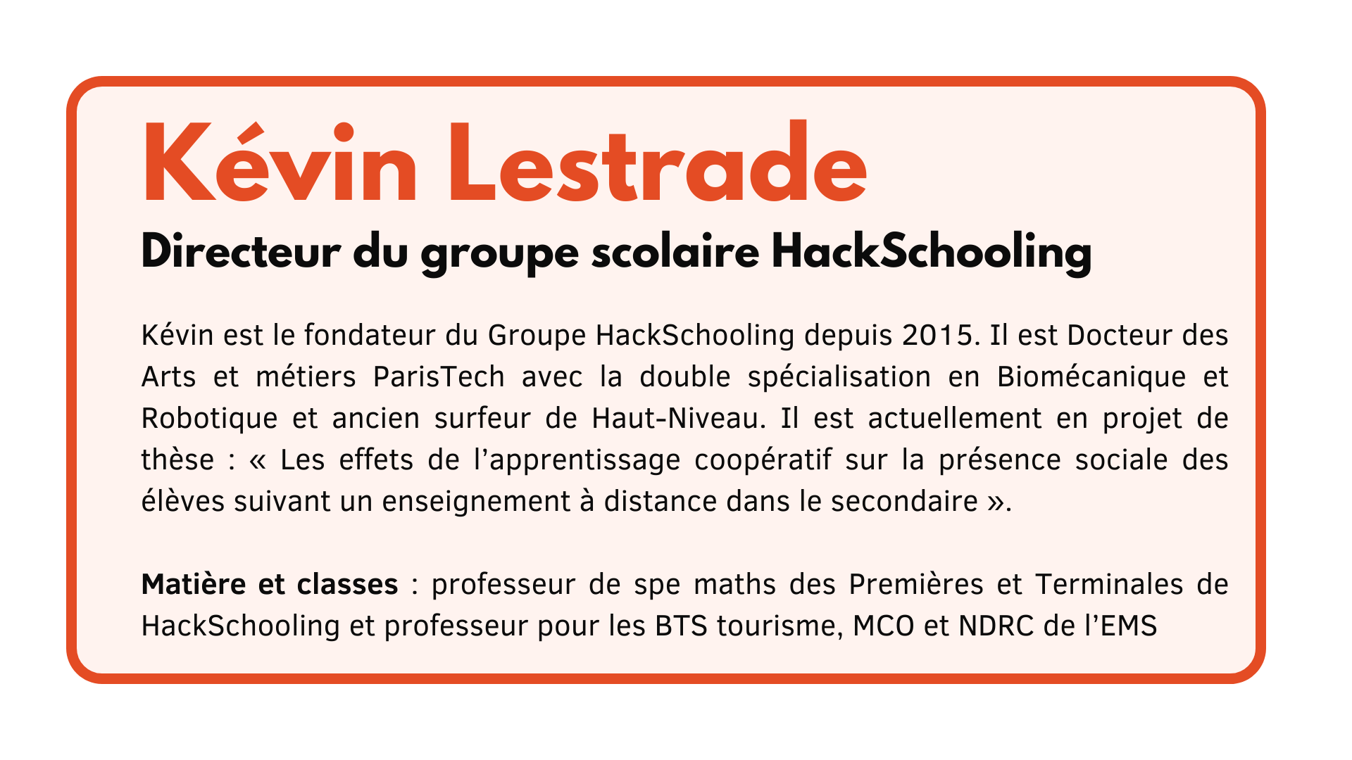 Qui sont les professeurs de hackschooling